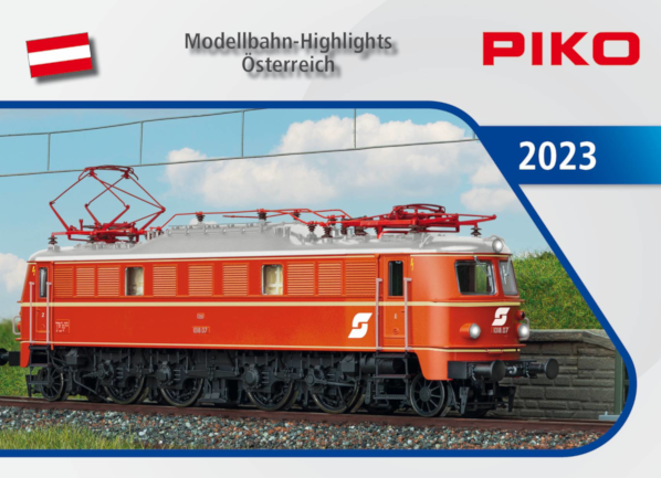 PIKO Modellbahn Highlights Österreich 2023 Prospekt 99571