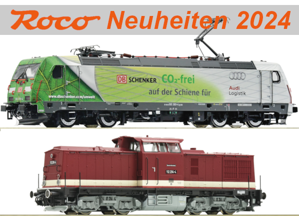 Roco Modellbahn Neuheiten Erstauslieferungen Februar 2024