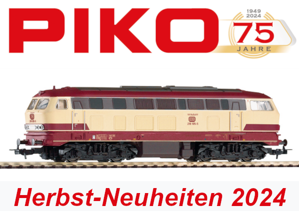 PIKO Modellbahn Herbst Neuheiten 2024 Sonderpreis Aktion Spur H0