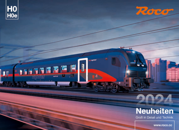 Roco Katalog Modellbahn Neuheiten 2024 H0 H0e