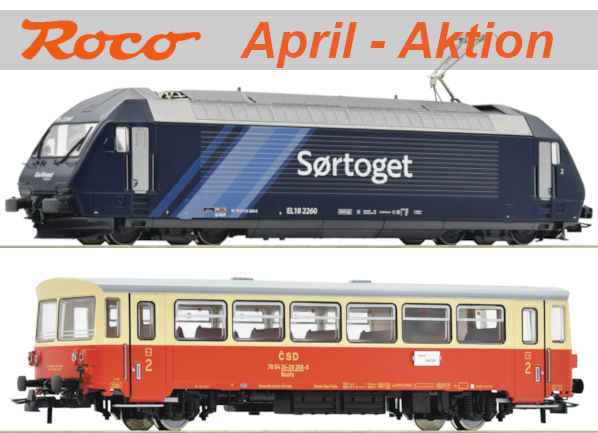 Roco Sonderpreis Aktion April 2024