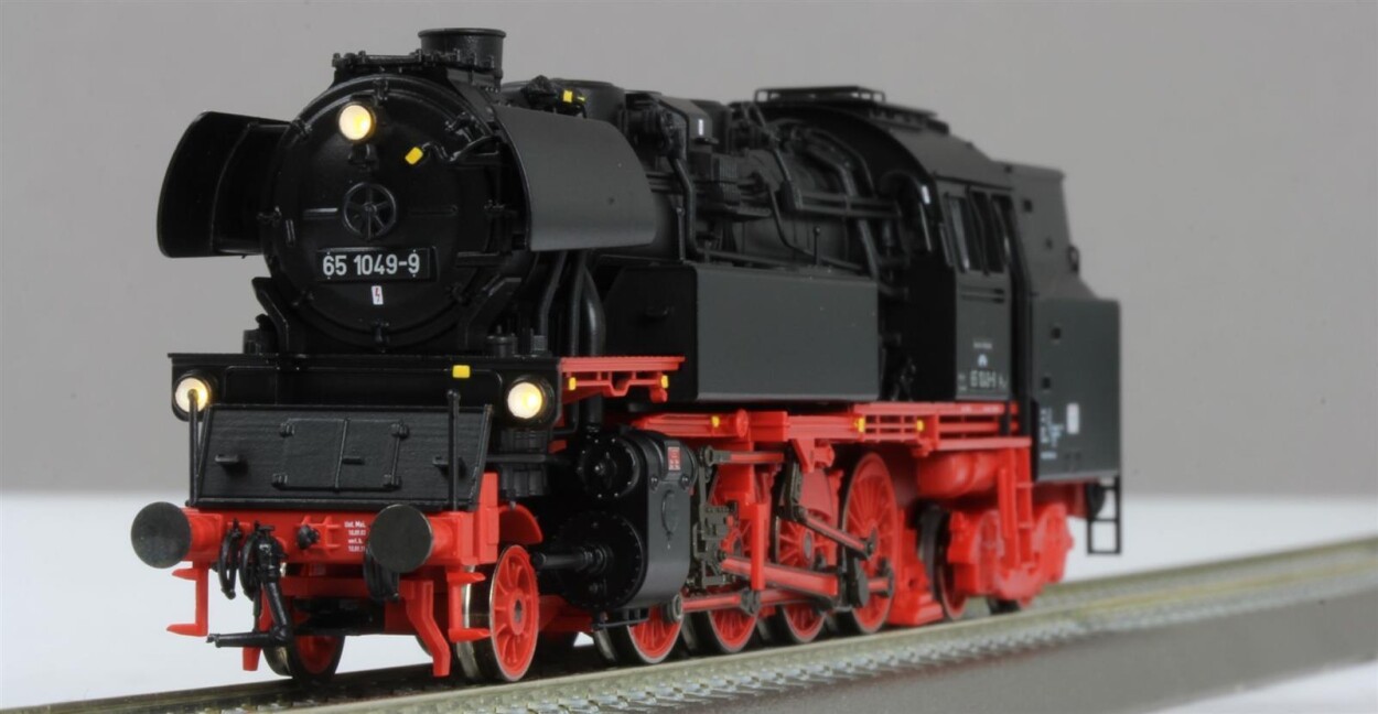 Modelle Spur TT Dampfloks BR 65.10 65 1049-9 Ep. VI Museumslok