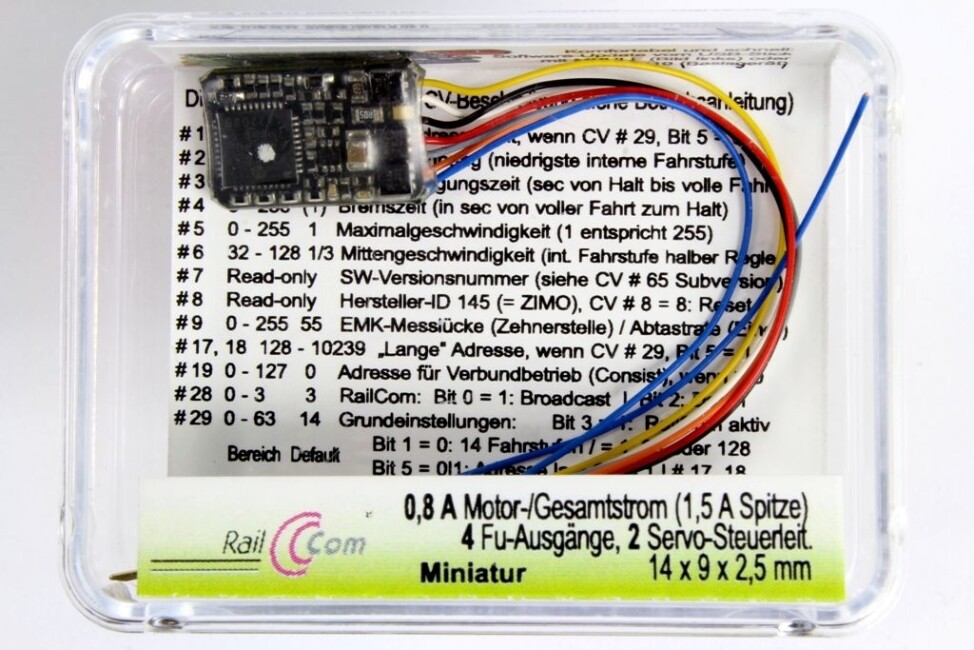ZIMO Decoder 6-polig