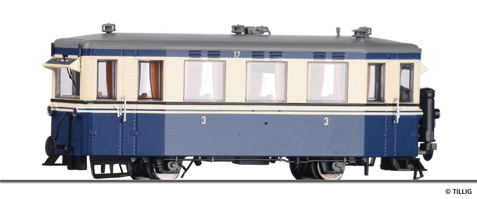 Tillig 02947 Triebwagen T7 Ep. III MEG, 257,80