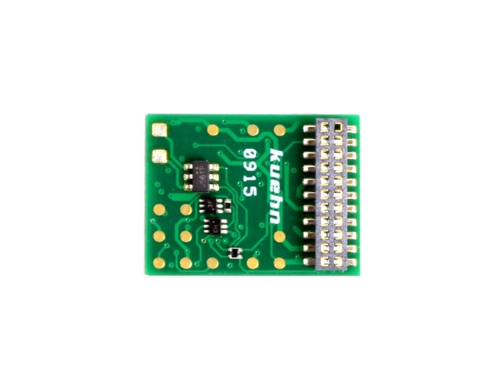 Kühn 82770 Decoder T65-21, 6 Fkt.-Ausgänge, RailCom, SUSI, MTC21/NEM6, 24,90