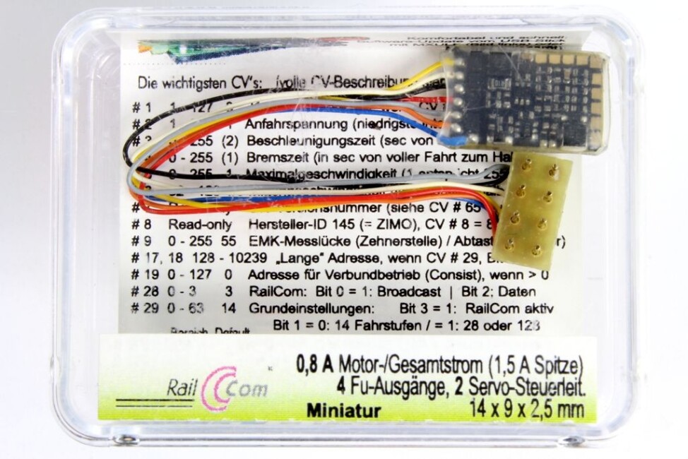 ZIMO Decoder 8-polig