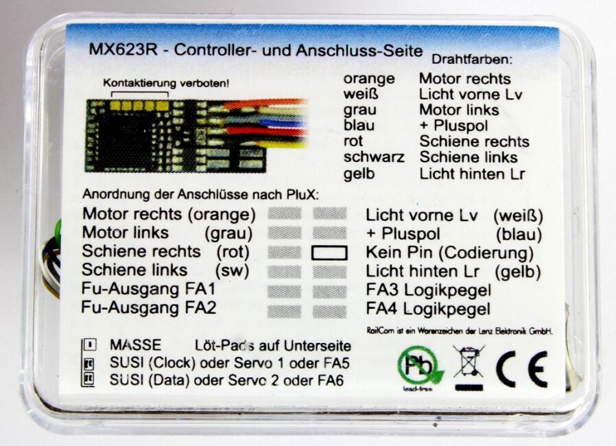 ZIMO Decoder 8-polig