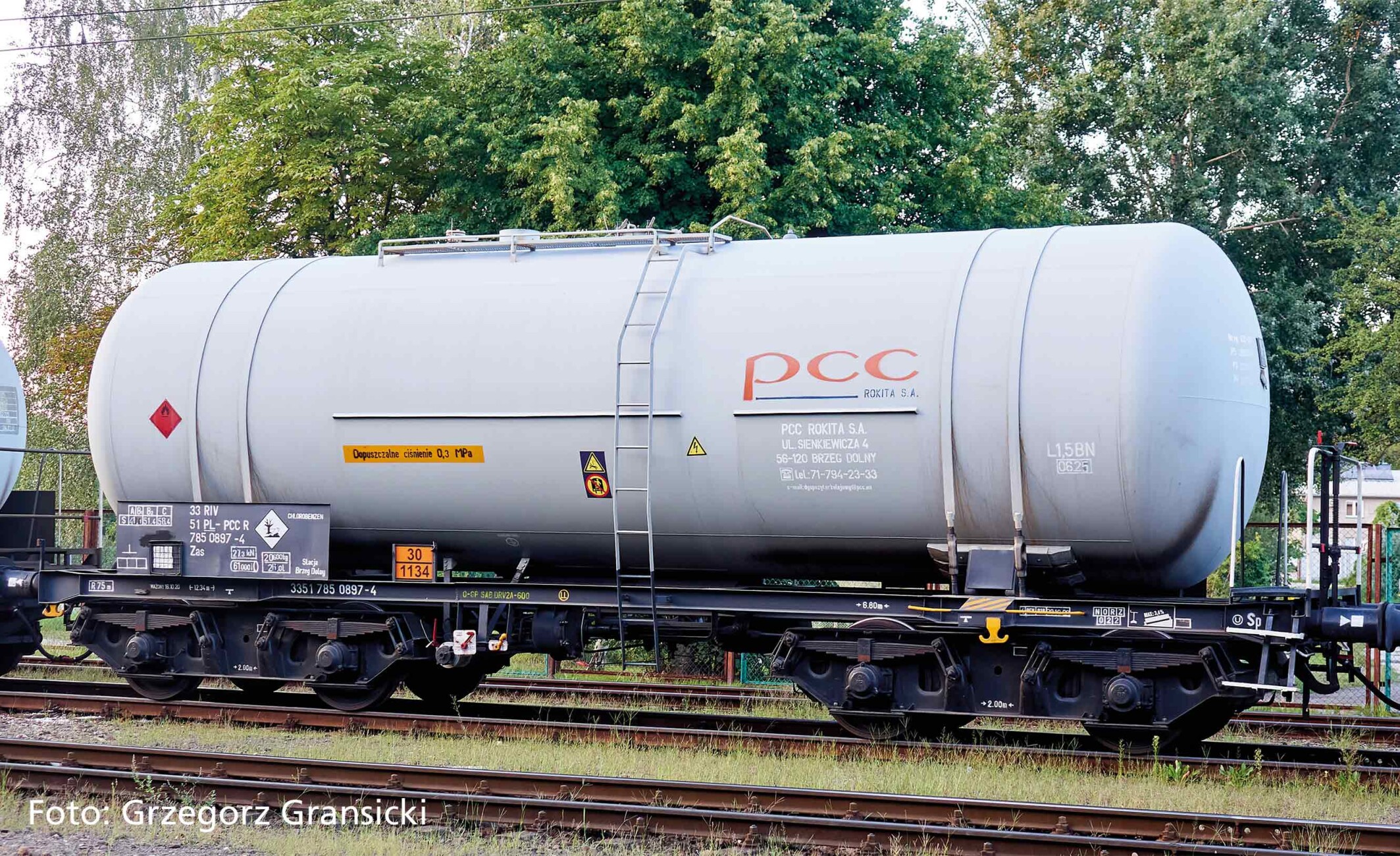 PIKO 58283 2er Set Kesselwagen 406Rb Ep. VI PCC, 107,20