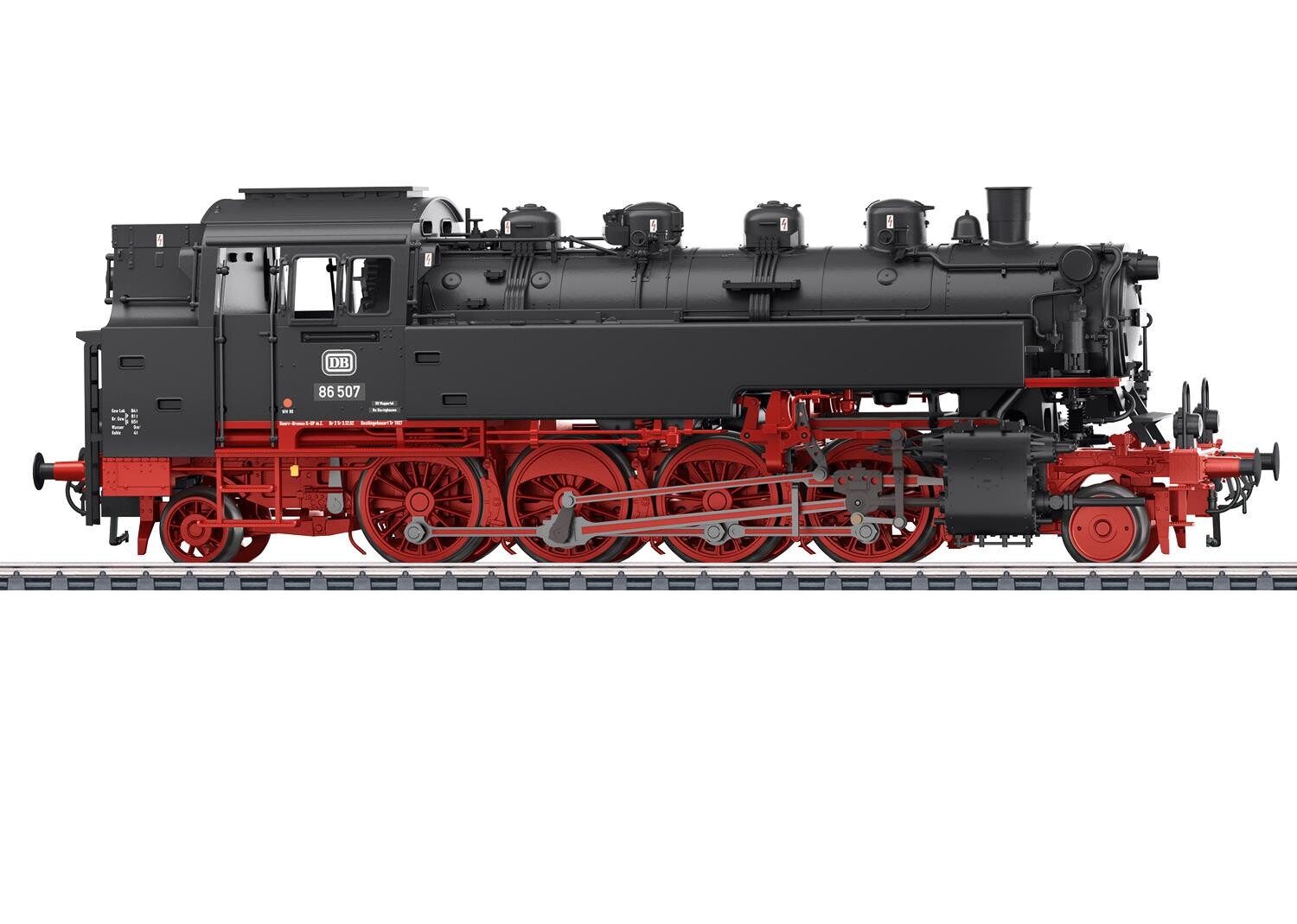 Märklin 37086 Dampflok BR 86.0-8 Ep. III DB Sound, 369,00