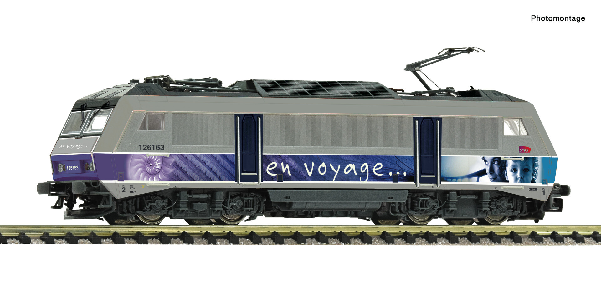 Fleischmann 7560020 E-Lok BB26000 En Voyage Ep. VI SNCF, 195,70