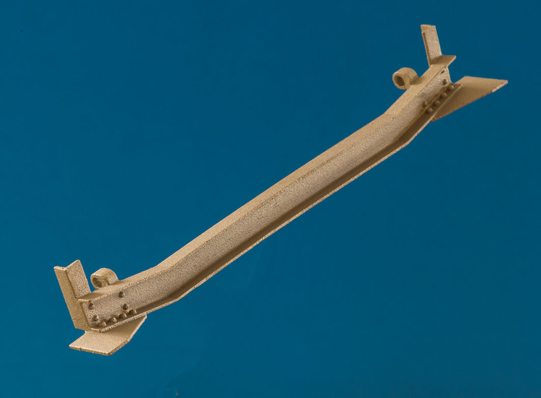 MMC 201049 Querträger, 86mm, gekröpft mit Knotenblechen, sächs. Ausfü ...