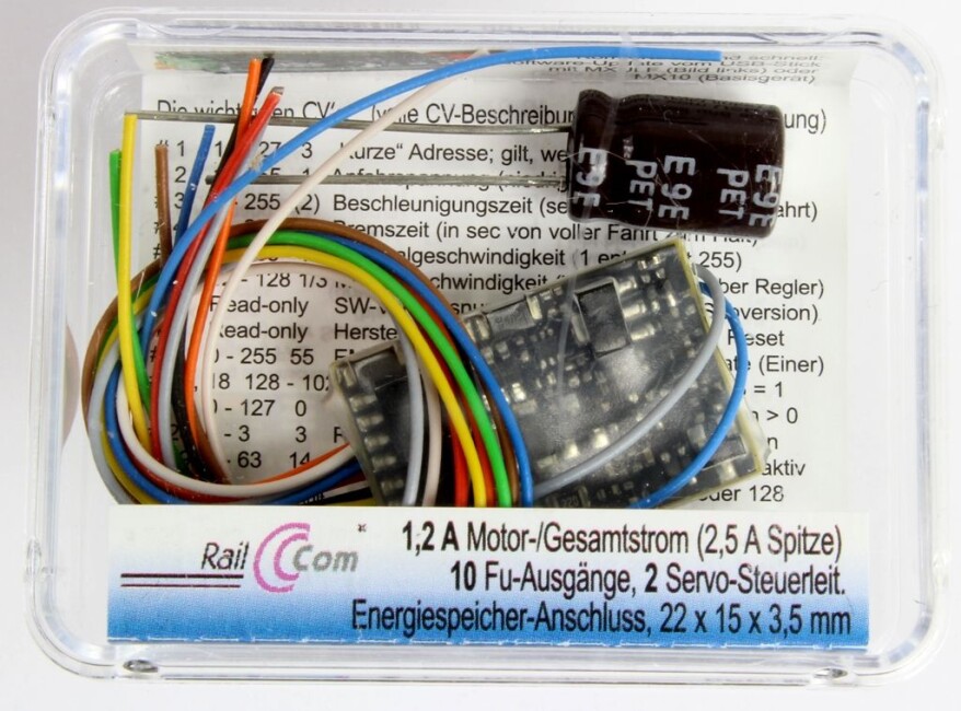 ZIMO Decoder mit Kabel