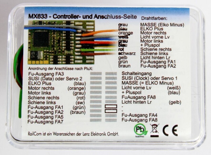 ZIMO Decoder mit Kabel