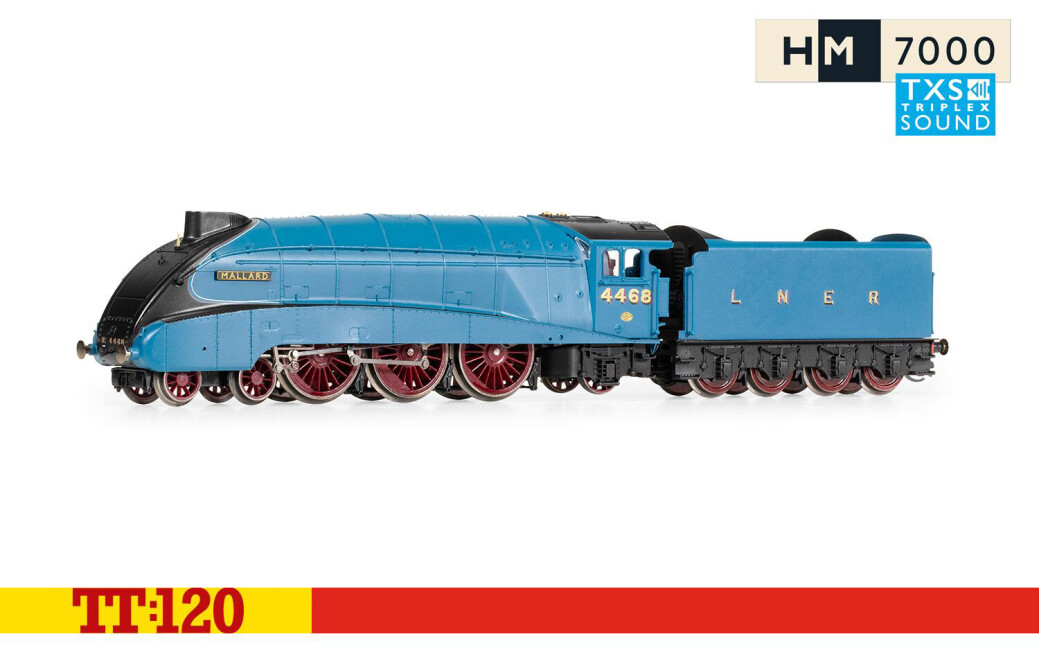 Hornby TT3007TXSM Dampflok Class A4 462 4468 'Mallard' Ep. II LNER So ...