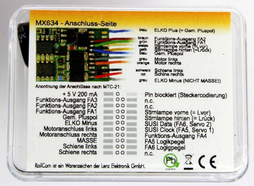 ZIMO Decoder Modellbahn, Seite 2