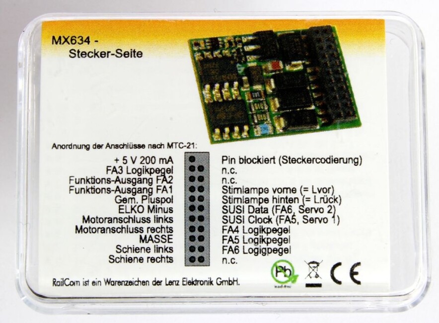 ZIMO Decoder Modellbahn, Seite 2