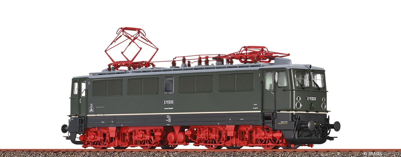 Brawa 43116 E-Lok E11 033 Ep. III DR Sound, 396,00