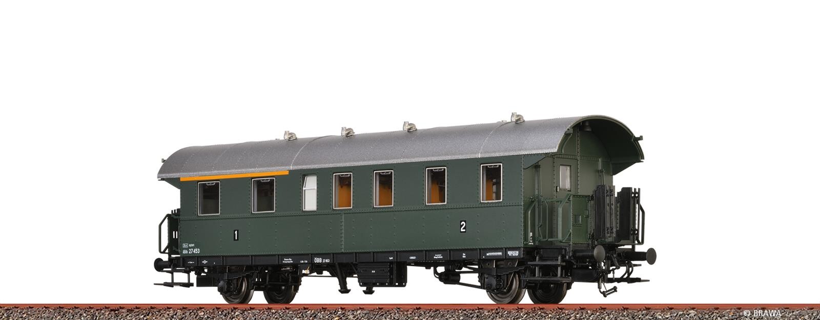 Brawa 46724 Personenwagen ABih 27 453 Ep. III ÖBB, 72,00