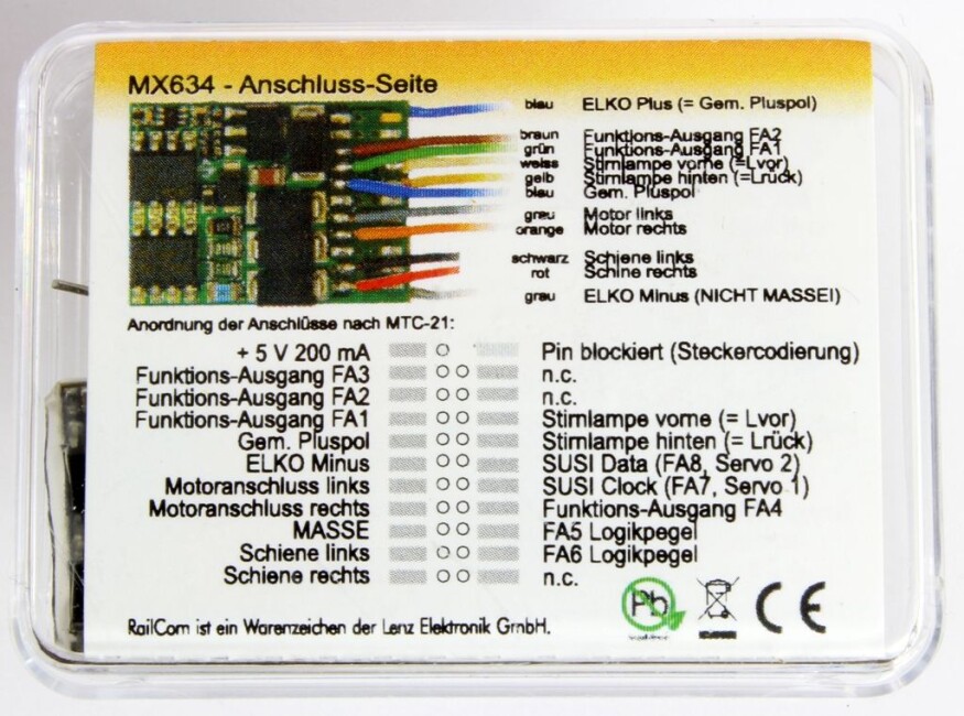 ZIMO Decoder Modellbahn, Seite 2