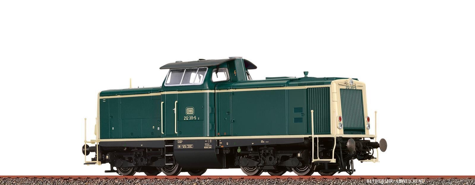 Brawa 70026 BR 212 Diesellok 212 263-8 Ep. IV DB Sound + Digital-Kupp ...