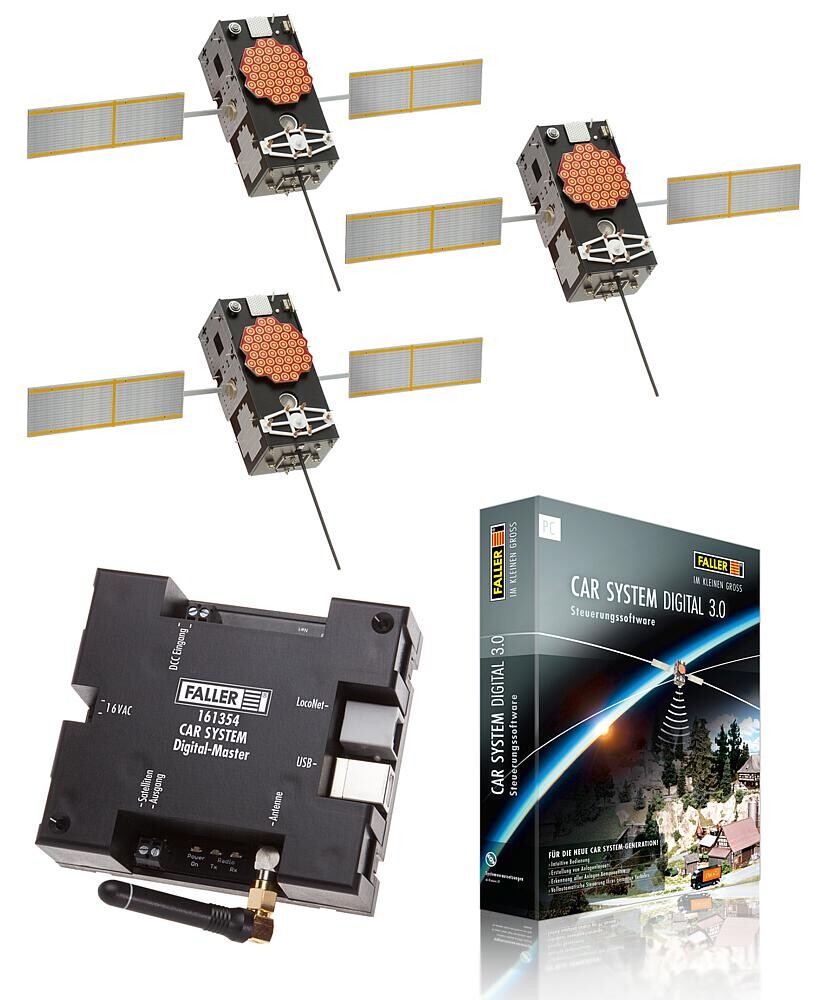 Faller 161355 Car System Digital Einsteiger-Set, 735,50