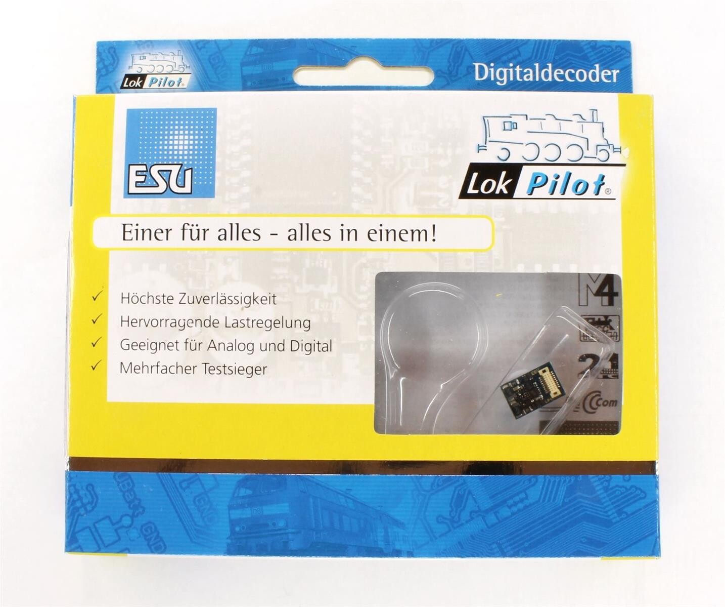 ESU 54686 LokPilot micro V4.0, DCC Decoder, Next18 Schnittstelle, 27,90