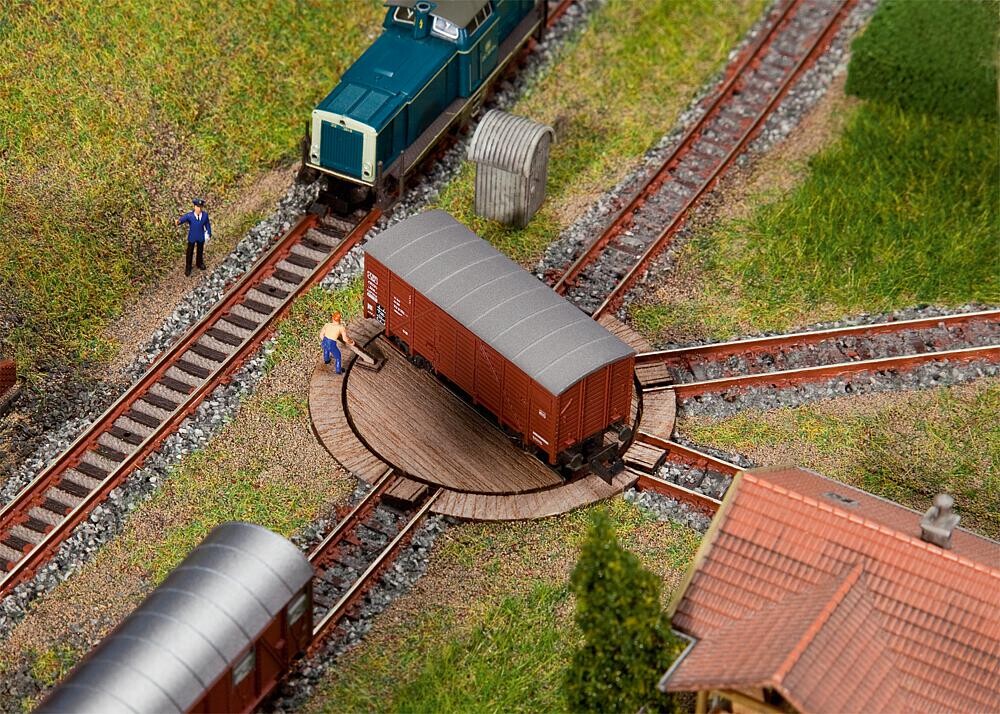 Faller 222114 Kleine Waggondrehscheibe mit Servoantrieb, 45,30 Faller 222114 Kleine Waggondrehscheibe mit Servoantrieb, 45,30