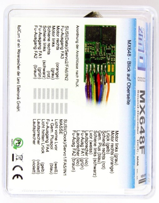 ZIMO Sounddecoder 6-polig