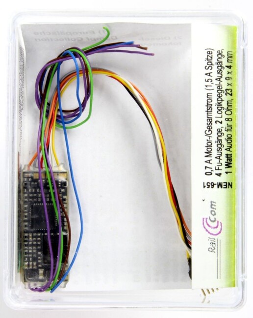 Zubehör Elektronik Sounddecoder 6-polig