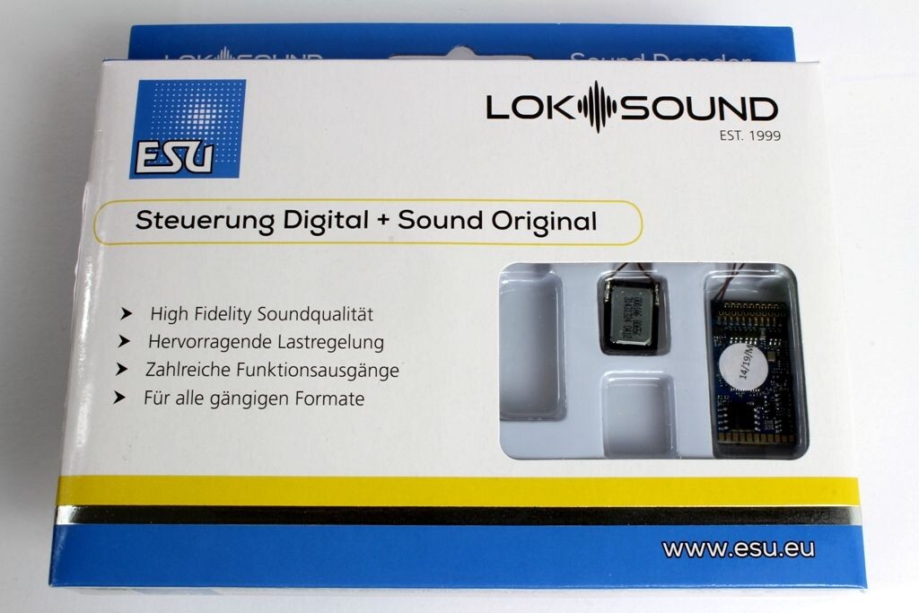 ESU 58419 LokSound 5 Sounddecoder 21MTC NEM660, 94,50
