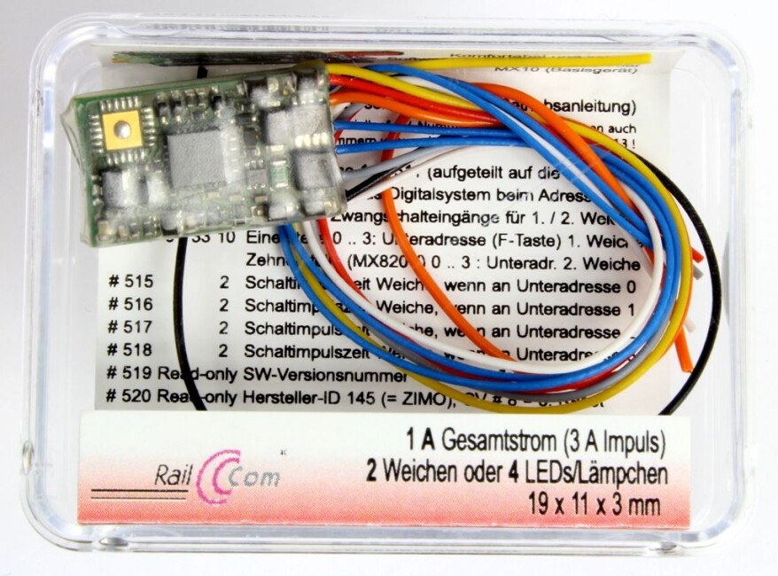 Zubehör Elektronik Weichen und Zubehördecoder