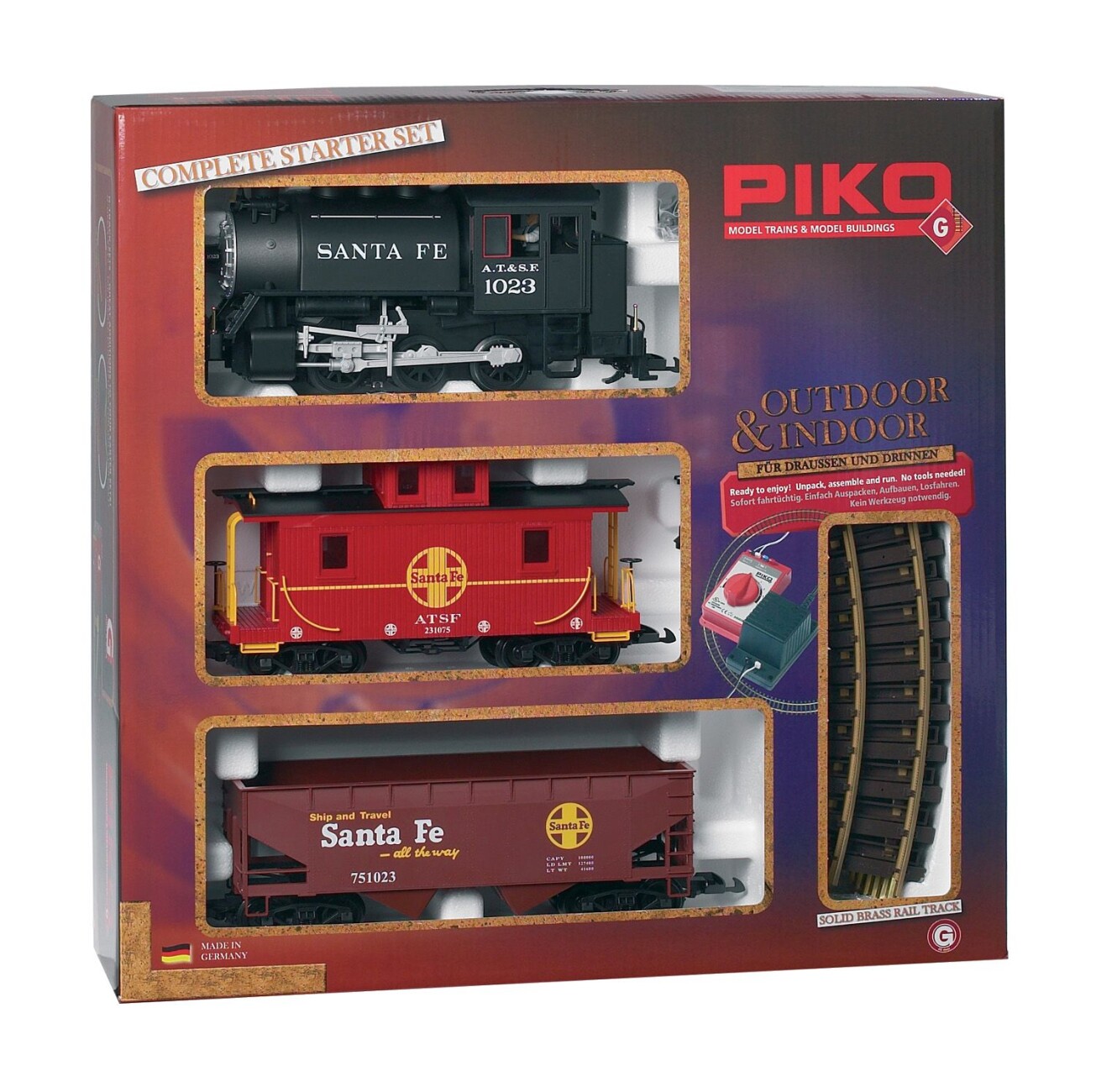PIKO 37104 Start-Set Santa Fe Railroad, Ep. II SF, 292,40