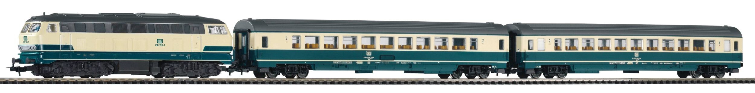 PIKO 59007 BR 218, Start-Set Intercity, DB