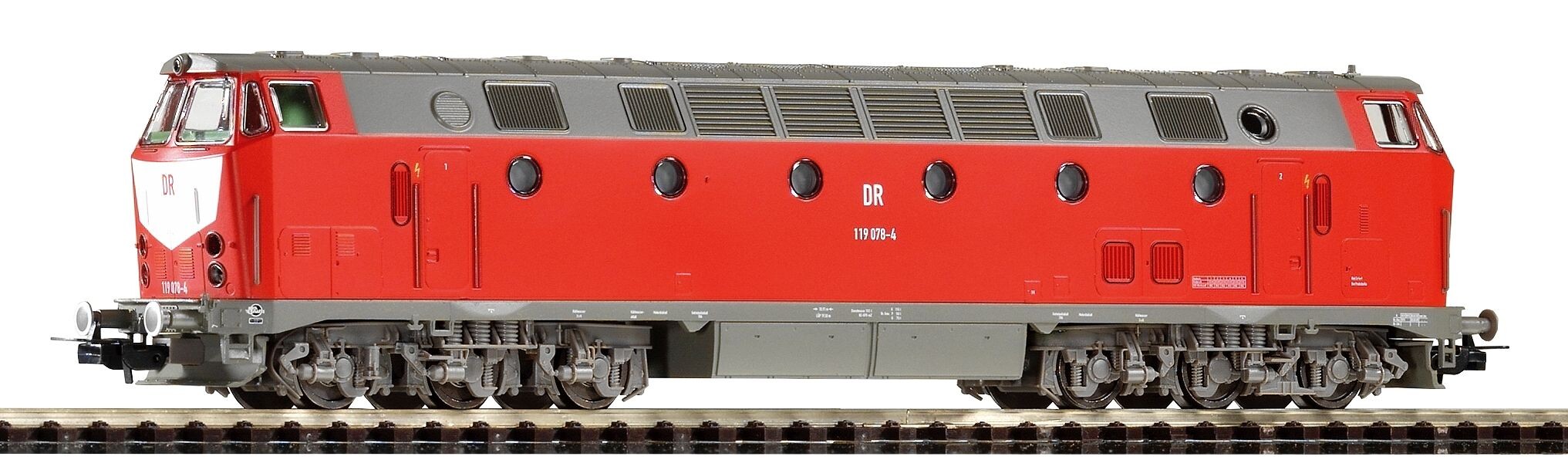 PIKO 59937 BR 119 Diesellok, 119 078-4 Ep. V DR, 110,00