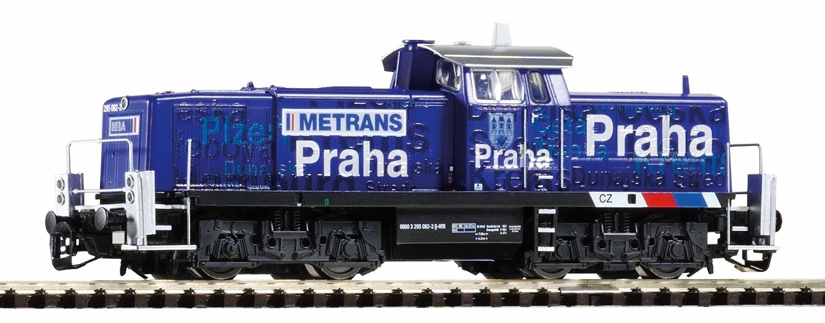 PIKO 47265 BR 295 Diesellok, 295 082-2 Ep. VI Metrans