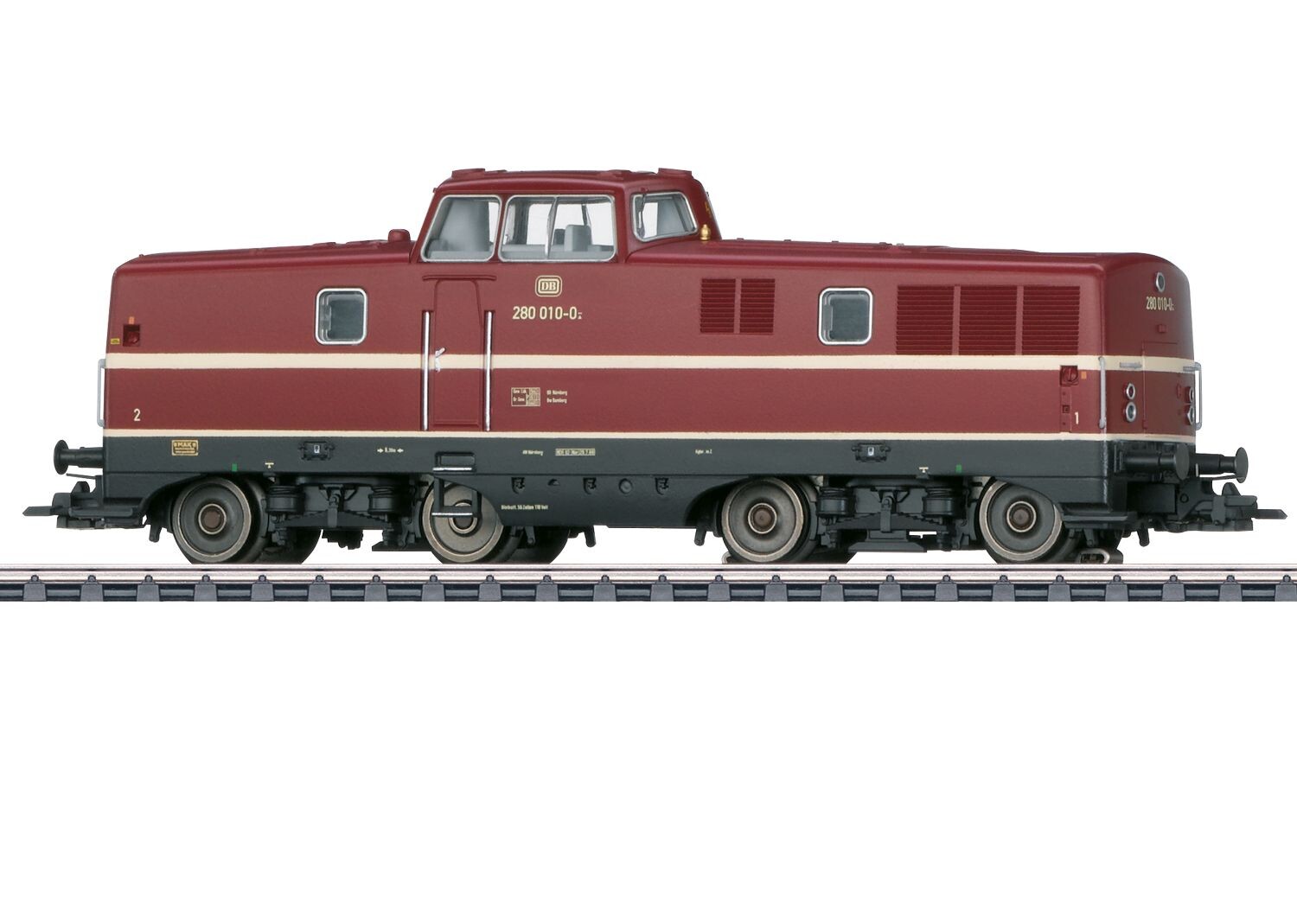 Märklin 36083 BR280 Diesellok, 280 010-0 Ep. IV DB Sound, 260,00