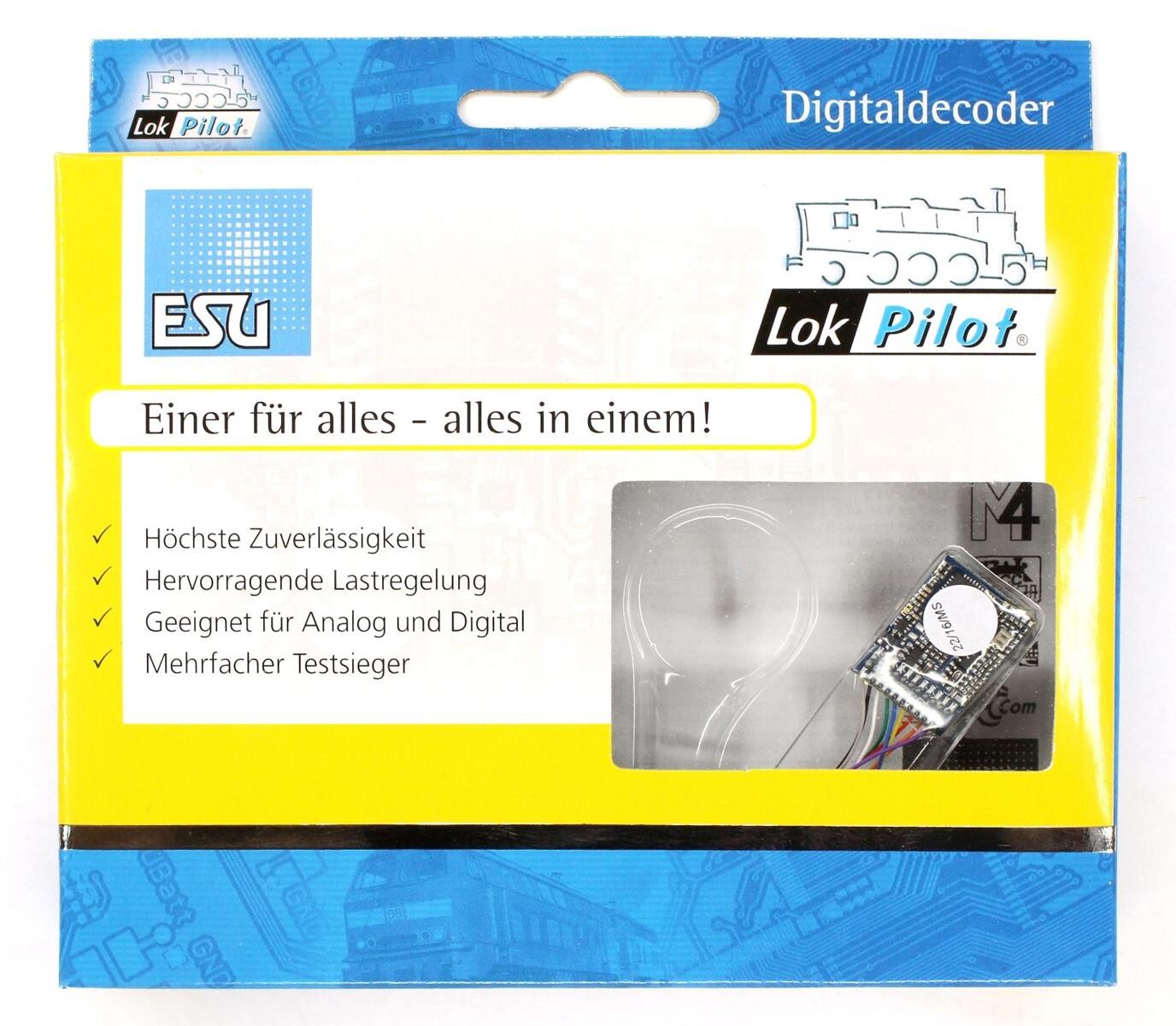 ESU LokSound Decoder ESU 54610 Locomotive Decoder V4.0 – Multi-Protocol ...