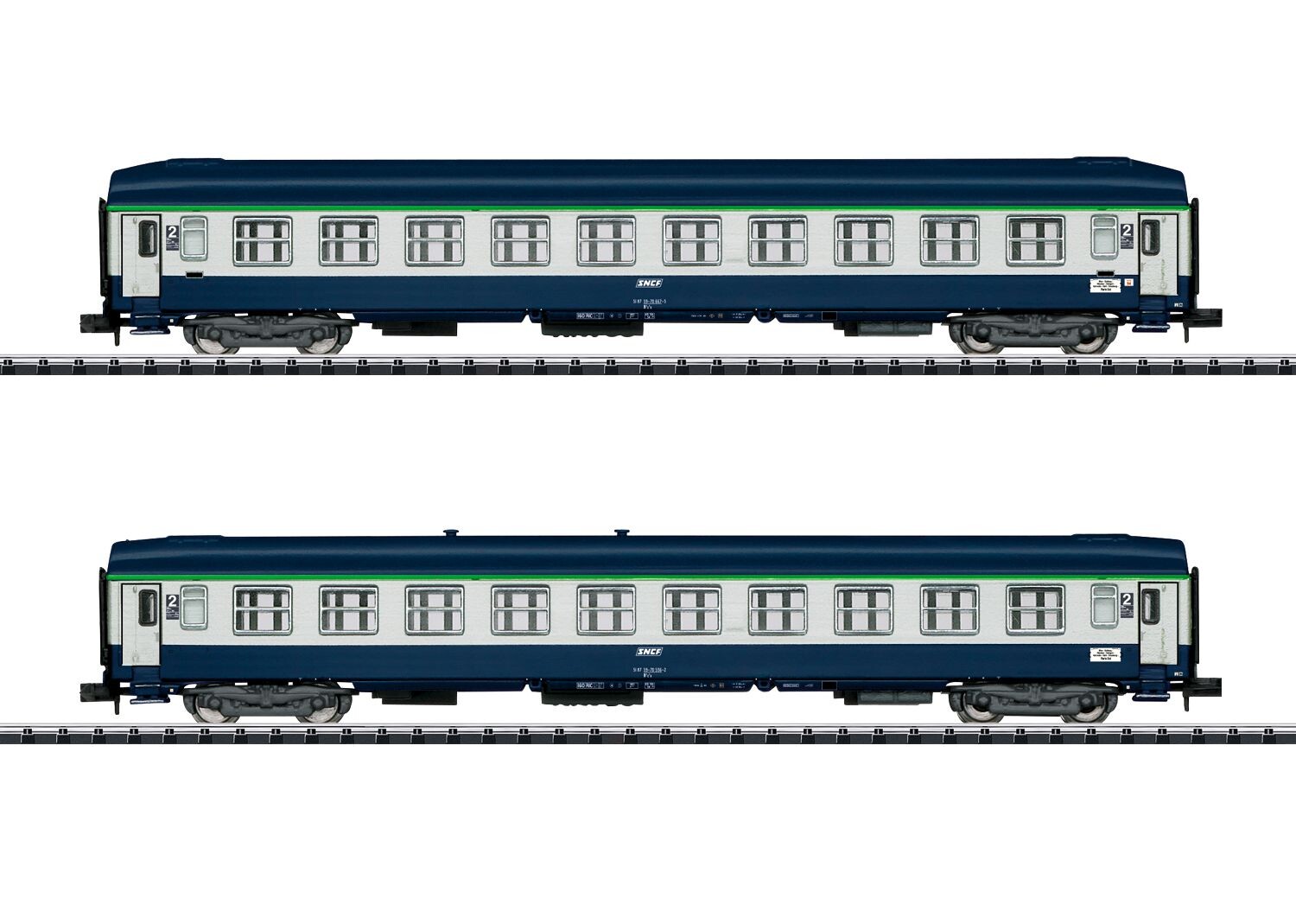 Minitrix 15373 2-Set Schnellzugwagen "Orient-Express" Ep. IV SNCF