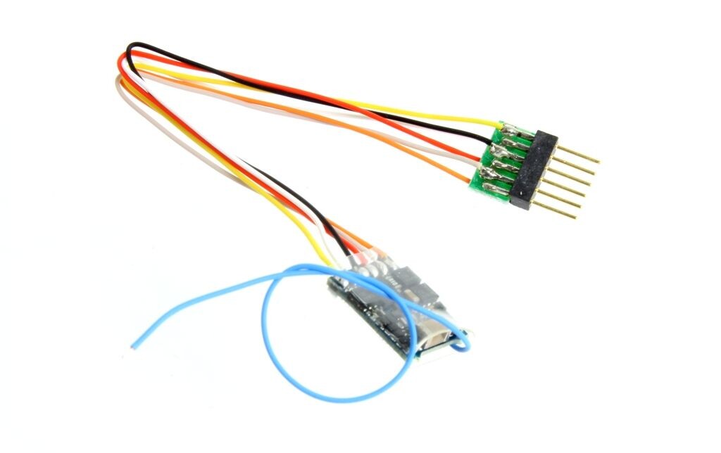ESU 54684 LokPilot micro V4.0, DCC Decoder, mit 6-poligem Stecker NEM ...