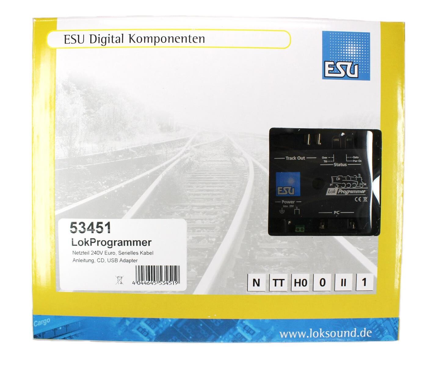 ESU 53451 LokProgrammer Decoder-Programmiergerät, 128,90