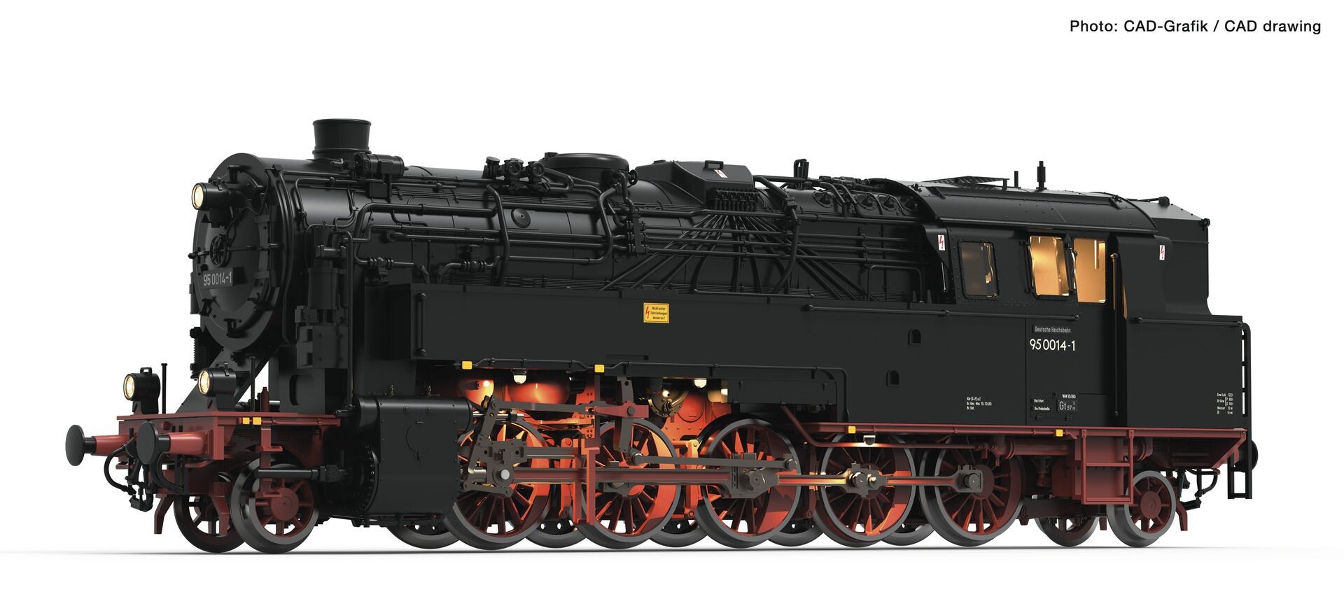 Roco 71096 BR 95 Dampflokomotive Ep. IV DR Sound, 482,80