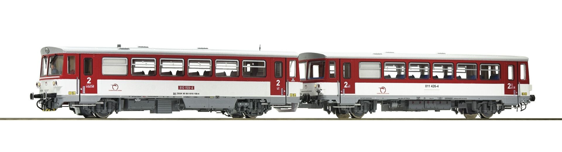 Roco 70382 Rh 810 Triebwagen Ep. V-VI ZSSK, 208,80