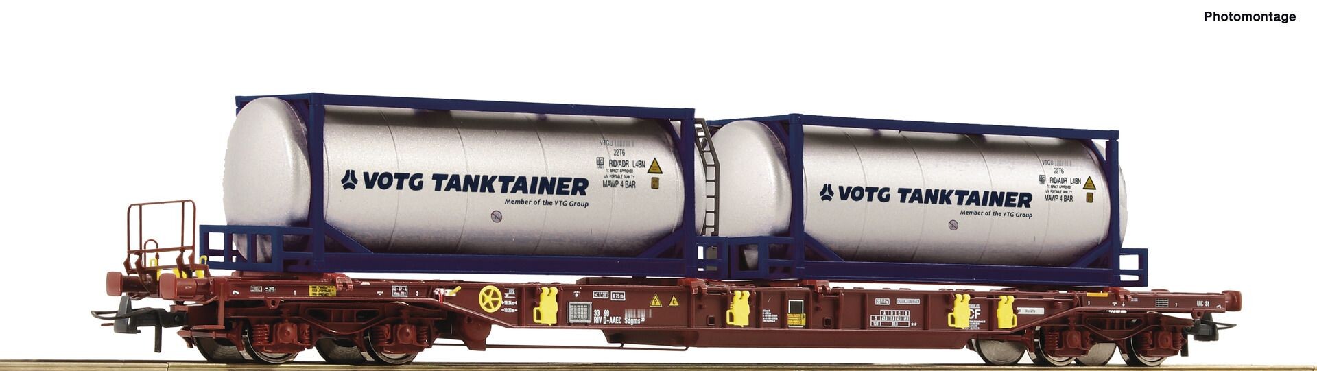 Roco 76230 Taschenwagen T3 "VOTG TANKTAINER", Ep. VI AAE, 58,30