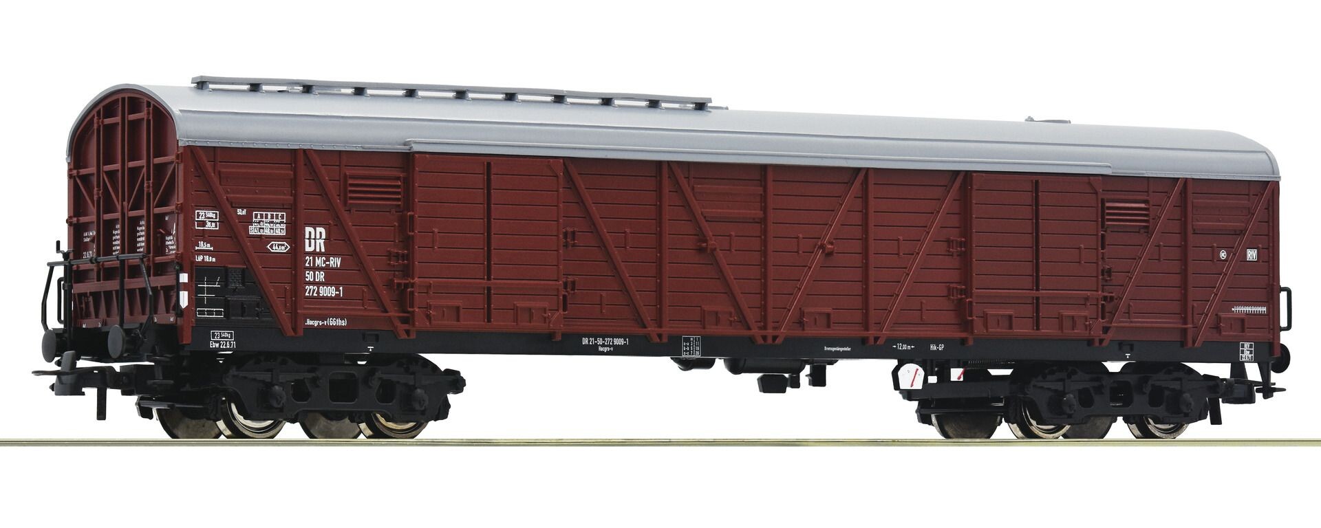 Roco 76553 Gedeckter Güterwagen Ep. IV DR, 24,30