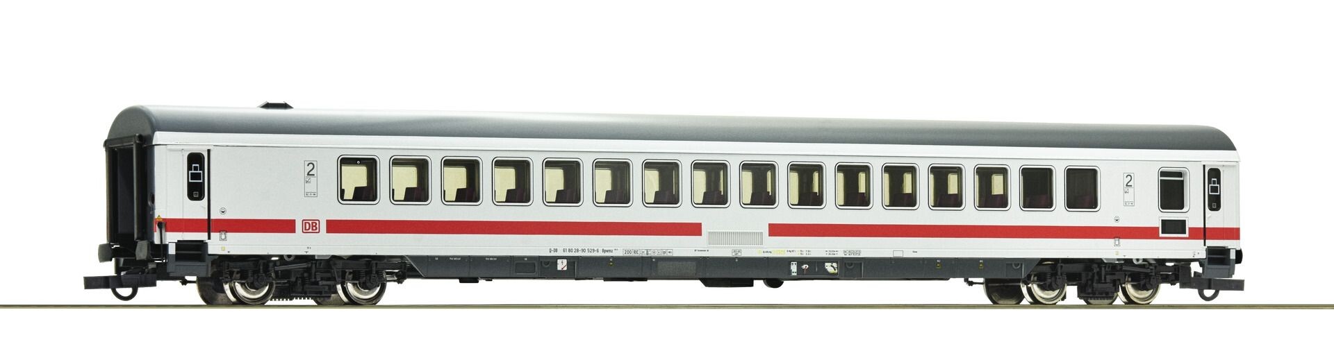 Roco 74673 IC-Großraumwagen 2. Kl. Ep. VI DB AG, 55,60