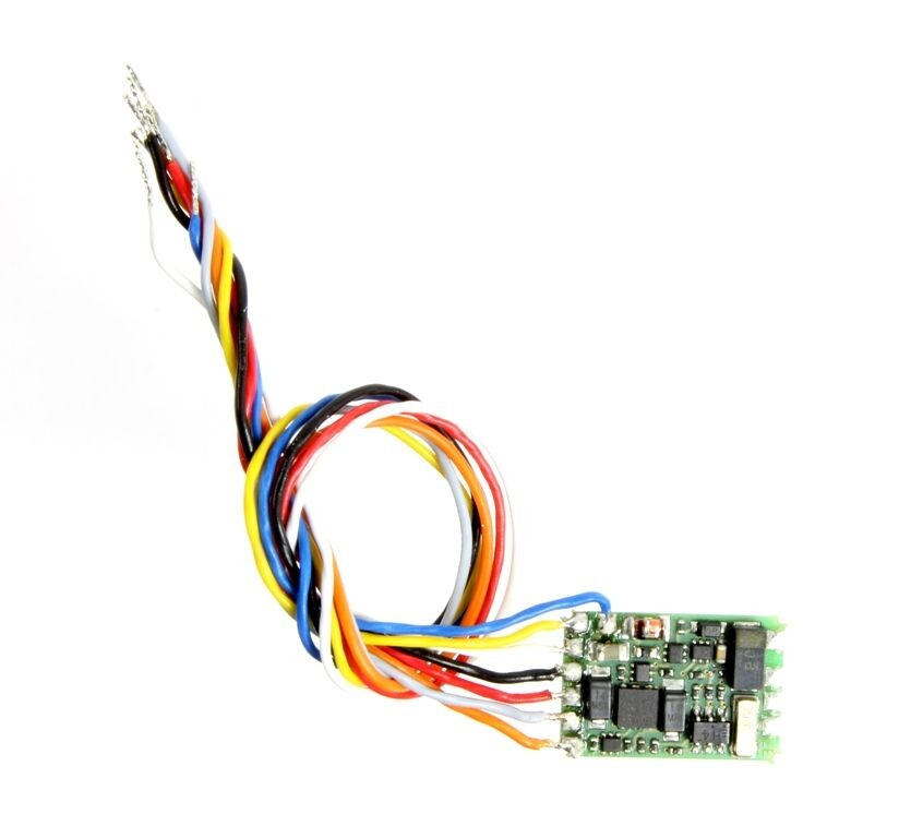 Lenz 10310-02 Decoder SILVER mini + 0,5/0,8A Kabel, 34,40