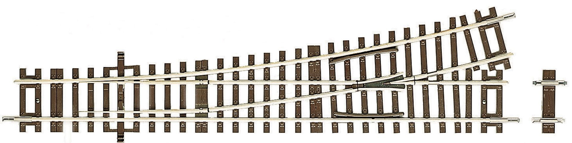 Roco 42440 Weiche links Wl15, 25,60