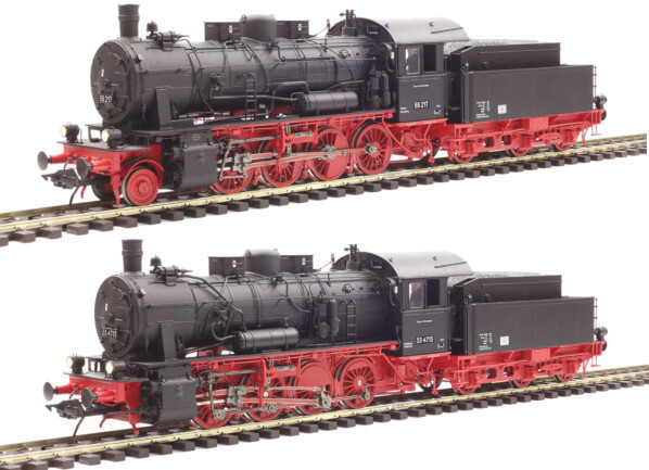 Lenz 43257-01 Dampflok-Set BR55 / BR56, DR, 3.117,40