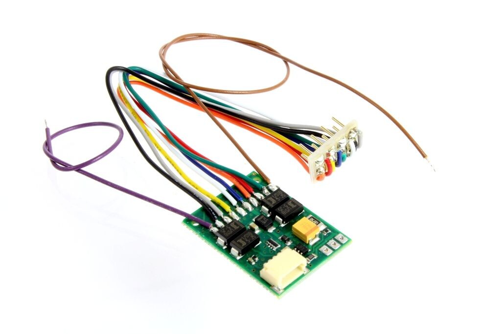 Lenz 10433-01 Decoder GOLD+ 1,0/1,8A 8-pol NEM652, 33,20