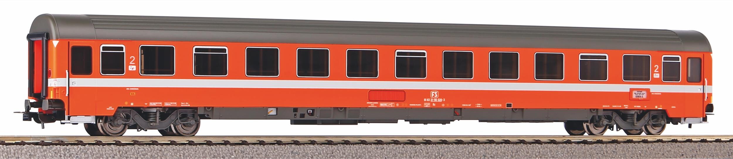 PIKO 58535 Eurofima Schnellzugwagen 2.Kl. Ep. IV FS, 63,60